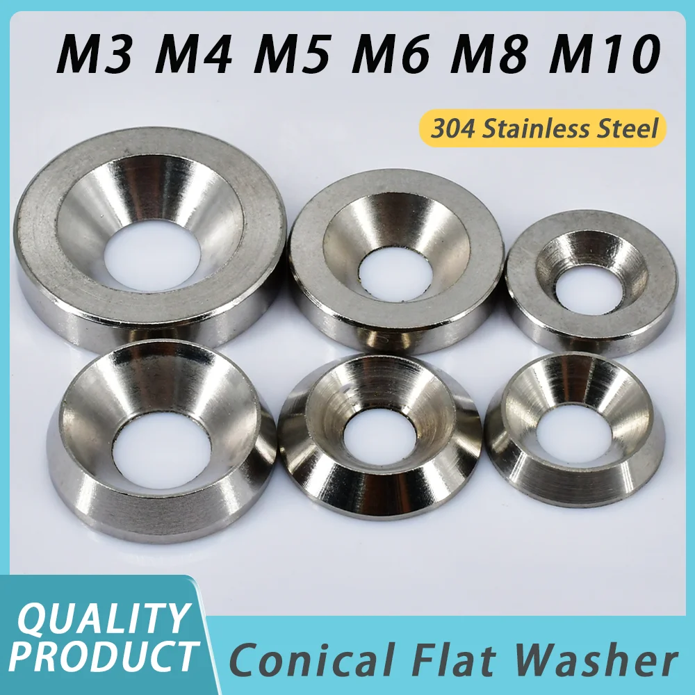 Concave-Conical-Washer-M3-M4-M5-M6-M8-M10-Concave-Convex-Tapered-Cone ...