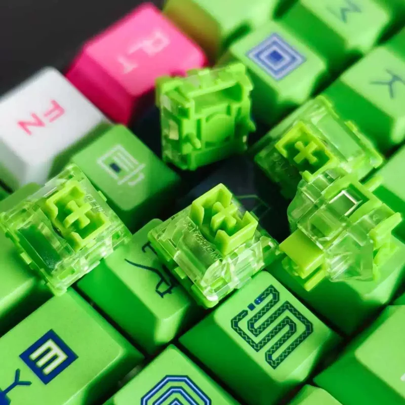 Gateron Green Dragon Magnetic Switch 33g Linear Pre-Lubed Switches Free ...