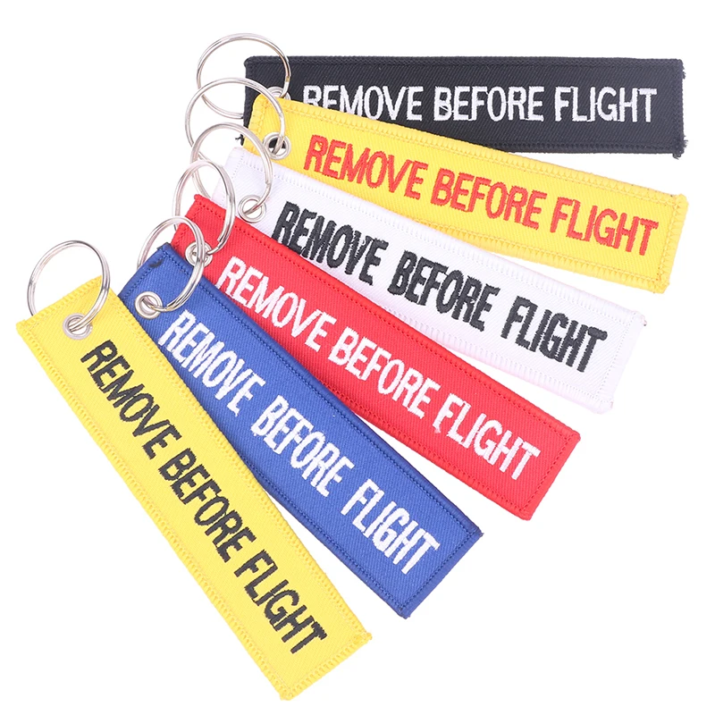 1pc-Remove-Before-Flight-Car-Key-Chain-Embroidery-Aviation-Gifts ...