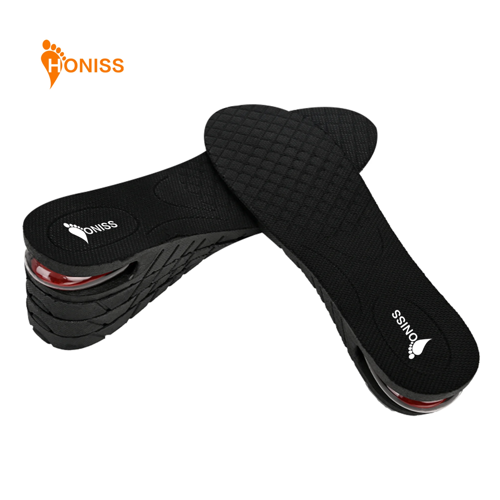 Height-Increase-Insole-Invisible-Heightening-Template-Air-Cushion-Shoe ...