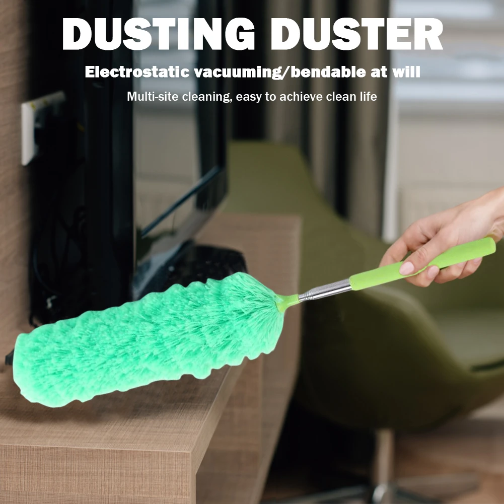Microfiber Duster Cleaning Brush Extendable Hand Dust Removal Cleaner ...