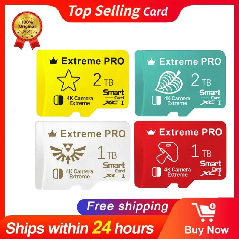 Yellow-Star-Micro-SD-Card-para-Nintendo-Switch-e-Lite-TF-Fast-Speed ...