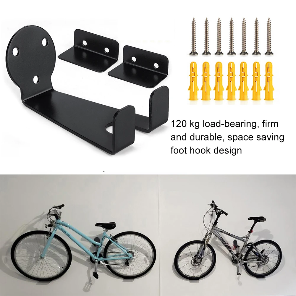 Bike-Wall-Hanger-Heavy-Duty-Bicycle-Hook-Holder-Stand-Bike-Wall-Hanger ...