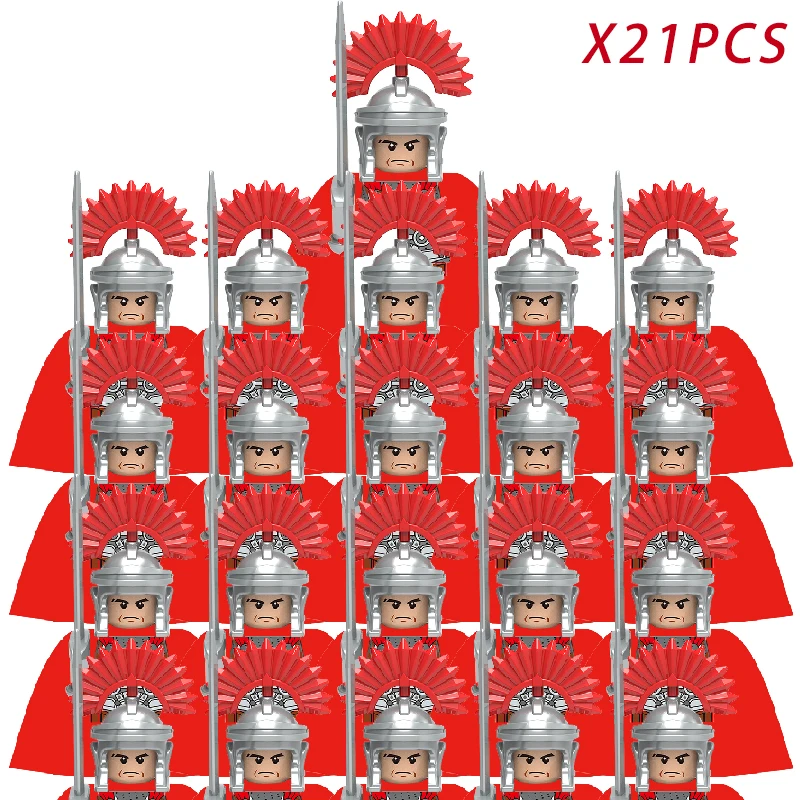 Middle Ages Medieval Roman Crusader Spartan Knight Warriors Warhorse ...