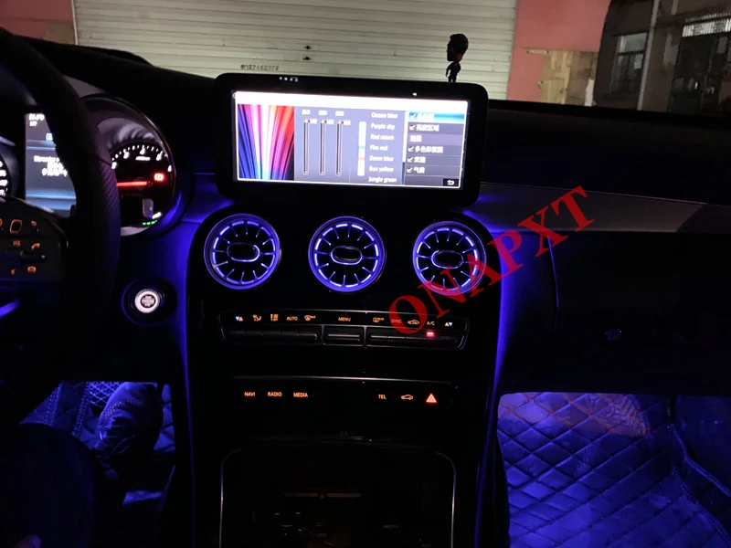 Ambient-Light-For-Benz-C-GLC-C-Coupe-W205-X253-For-AMG-C43-C63-Refit ...