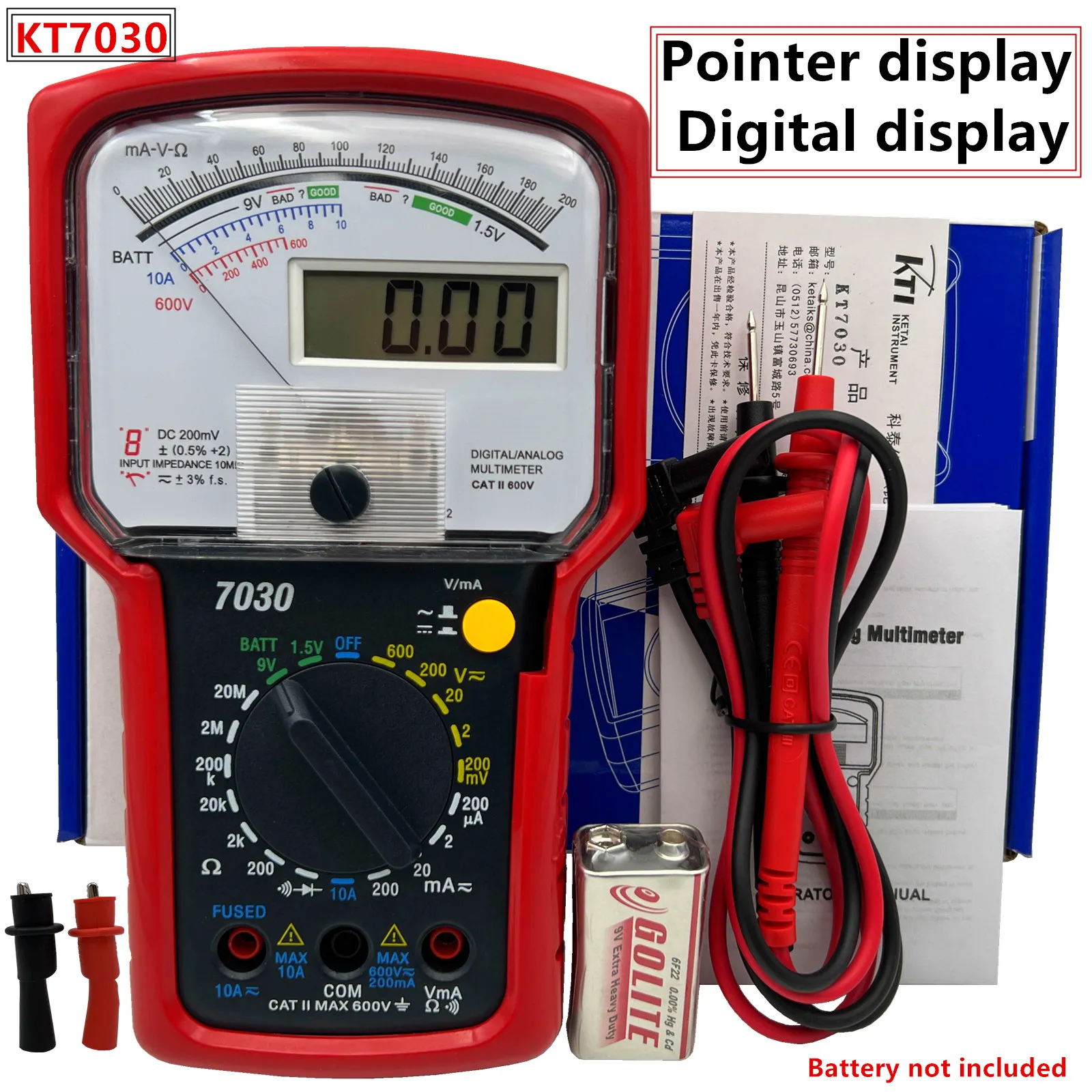 KT7030-High-Precision-Pointer-Digital-Display-Dual-Purpose-Multimeter ...