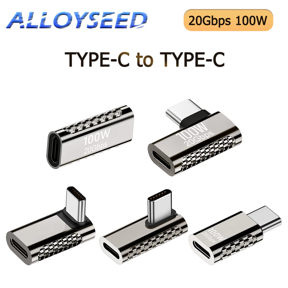 100W-Metal-USB-3-2-Type-C-Adapter-OTG-20Gbps-Quick-Charging-Data ...