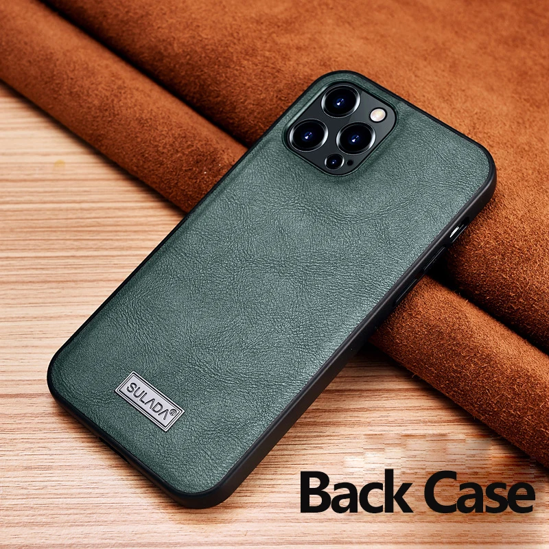Soft Back Cover for iPhone 12 Pro Max High Quality Luxury Leather ...