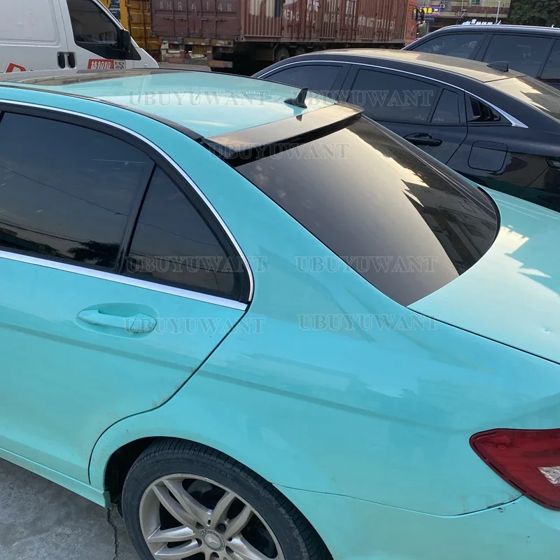 For-Benz-C-class-W204-Roof-Spoiler-2008-2013-High-Quality-ABS-Material ...
