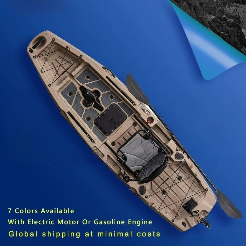 For Modular Kayak With Engine Fishing Boat Canoe With Seat And Paddle ...