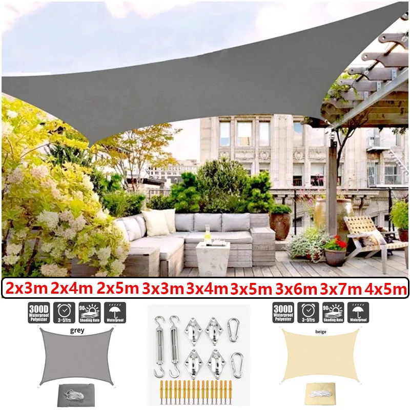 300D-awningSummer-outdoor-waterproof-anti-UV-shade-canvas-Oxford-cloth ...
