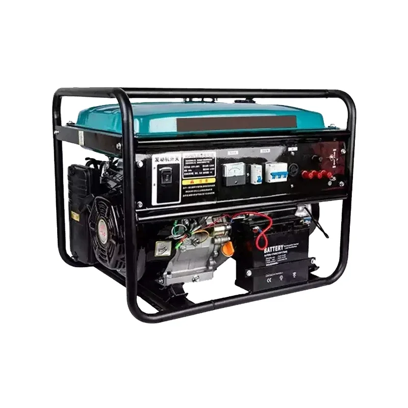 Silent-3kw-5kw-110V-220V-Gasoline-Generator-With-Handle-And-Wheel-3000w ...