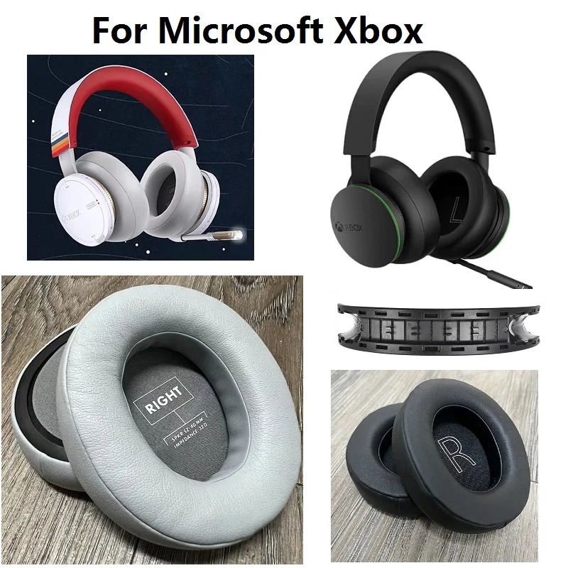 Original-Ear-Pads-para-Microsoft-Xbox-Headphones-substitui-o-Headband ...