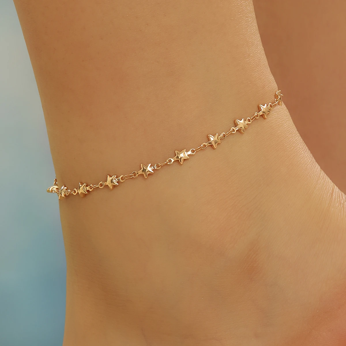 Todorova-Stainless-Steel-Five-Pointed-Star-Anklets-For-Women-Girls ...