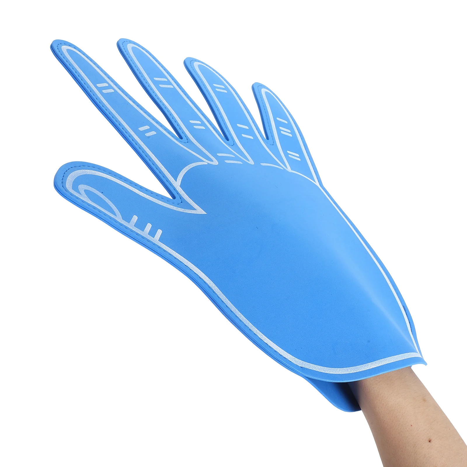 2Pcs Cheerleading Props Eva Foam Giant Hand Lightweight Sports Fan ...