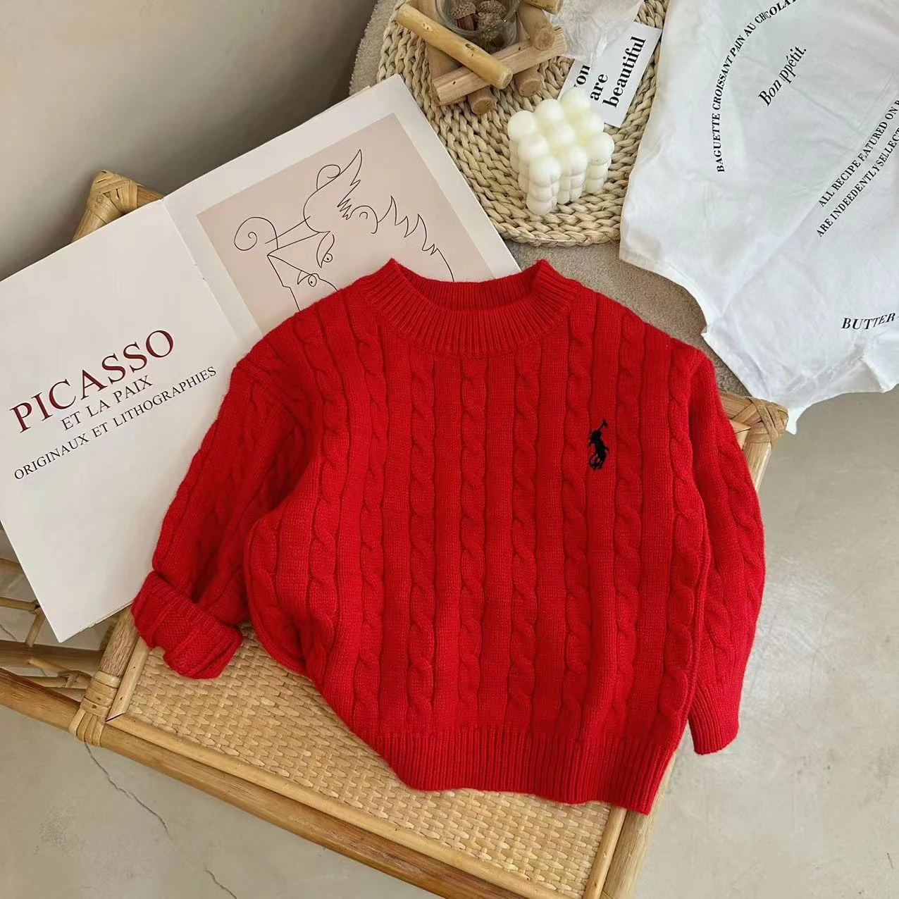 Red Christmas Sweater Boys | Kids Boys Fashion Sweater Red | Wine Red ...