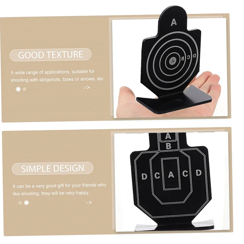 1-3PCS-Shooting-Target-Stainless-Steel-Dart-Soft-Bullet-Targes-Practice ...