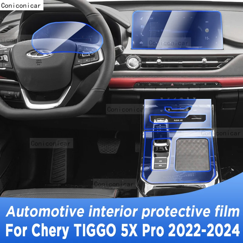 For-Chery-TIGGO-5X-Pro-Hybrid-2022-2023-Gearbox-Panel-Navigation-Screen-Automotive-Interior-TPU ...