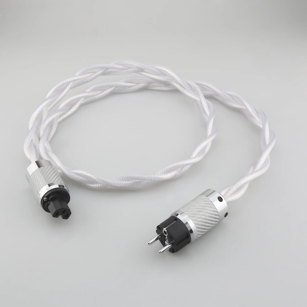 A58-OCC-Silver-plated-Audiophile-US-EU-AU-UK-AC-Audiophile-Power-Cable ...