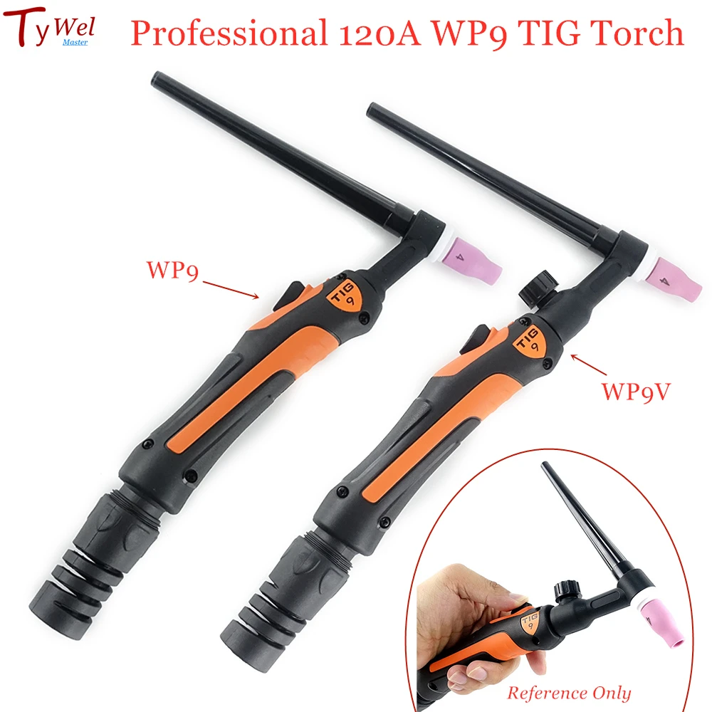 Professional 120A WP9 TIG Torch GTAW Gas Tungsten Arc Welding Gun Argon ...