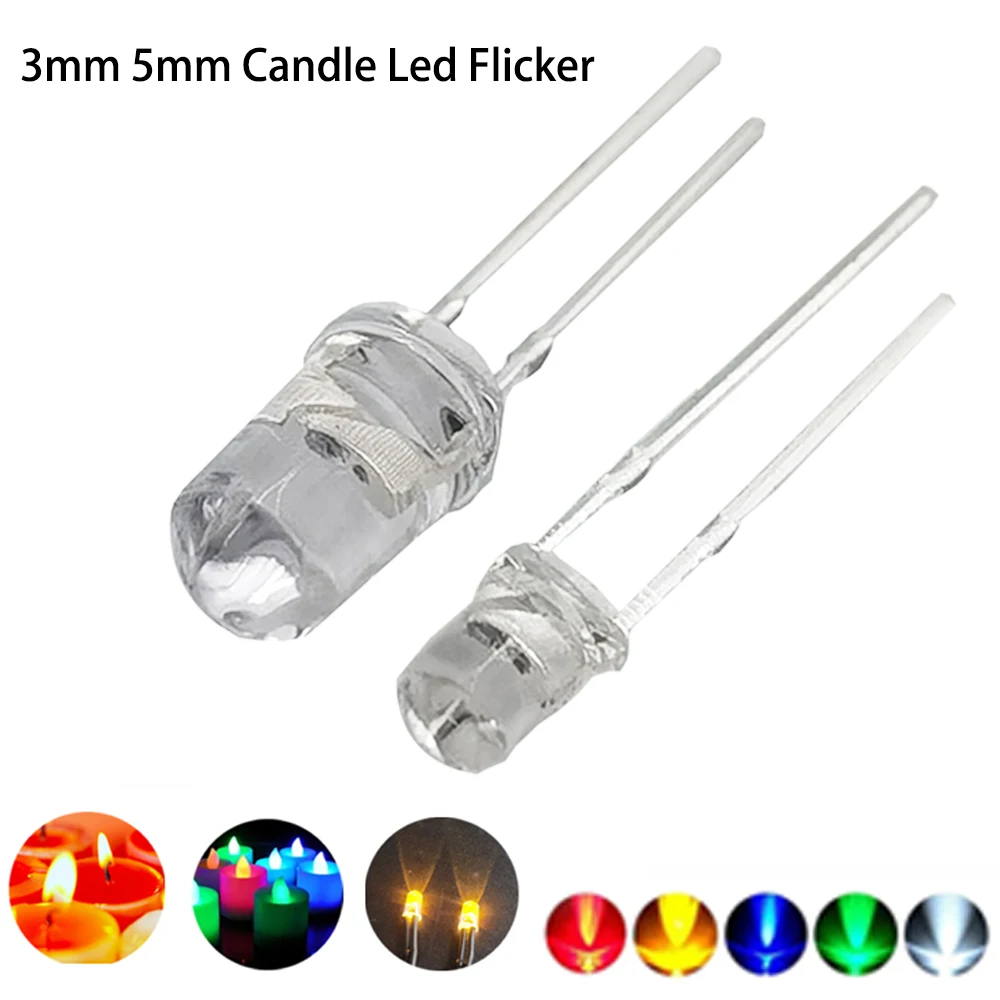 FlUnicef-Lumi-re-LED-scintillante-100-pi-ces-3mm-5mm-lumi-re-rouge ...