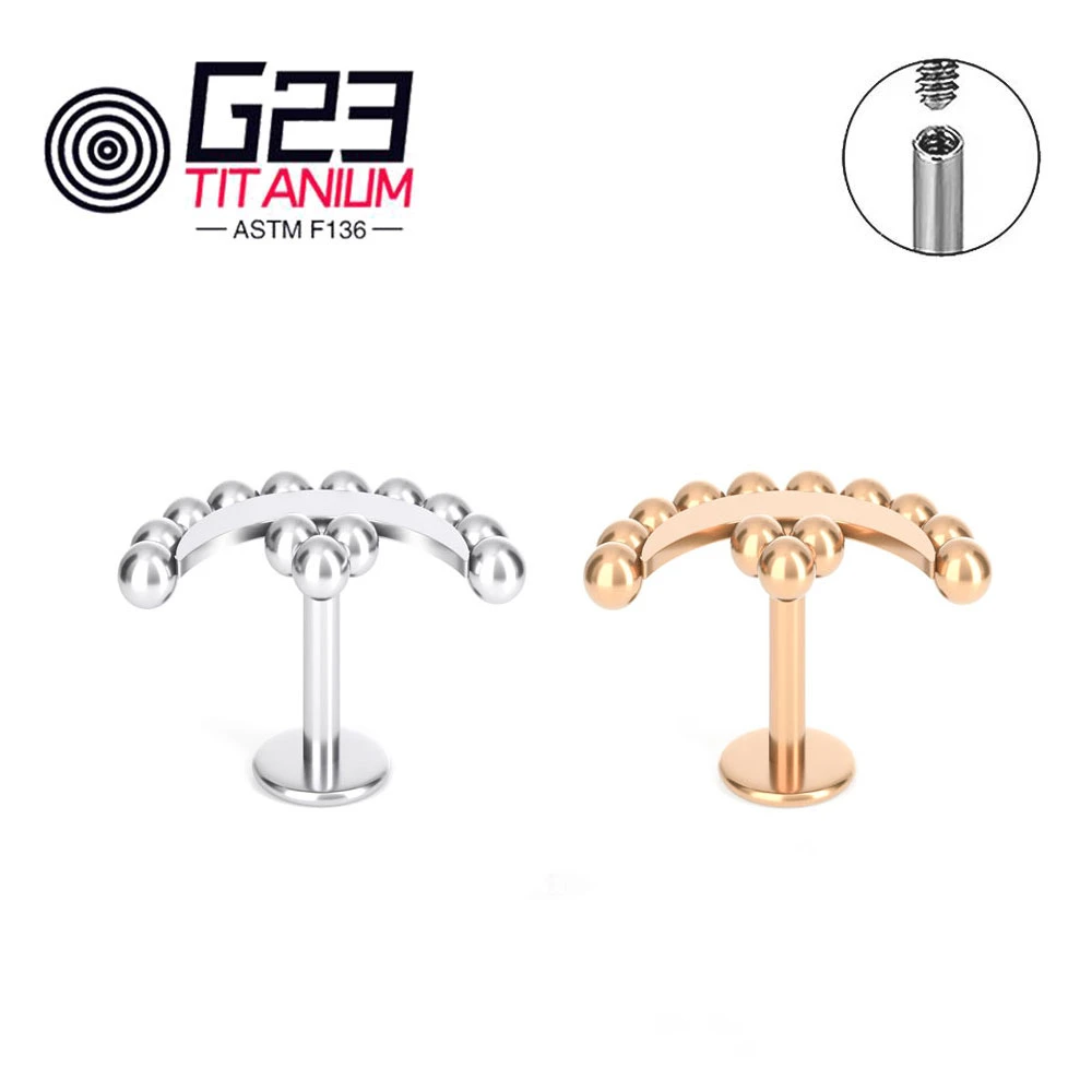 Titanium Piercing Astm F136 | Nose Titanium Piercing | G23 Titanium ...