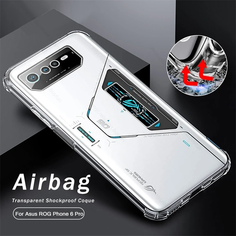 Rogphone-6-Pro-Case-Shockproof-Silicone-Casing-For-Asus-ROG-Phone6 ...