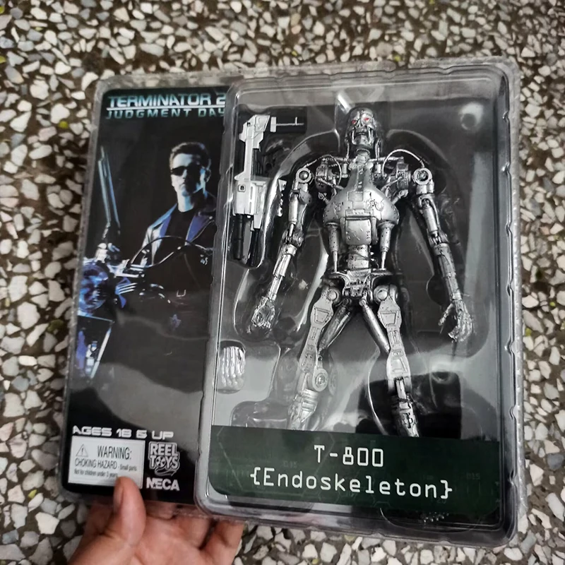 O-Terminator-Endoskeleton-T-800-Action-Figure-Brinquedo-Modelo-Colecion ...