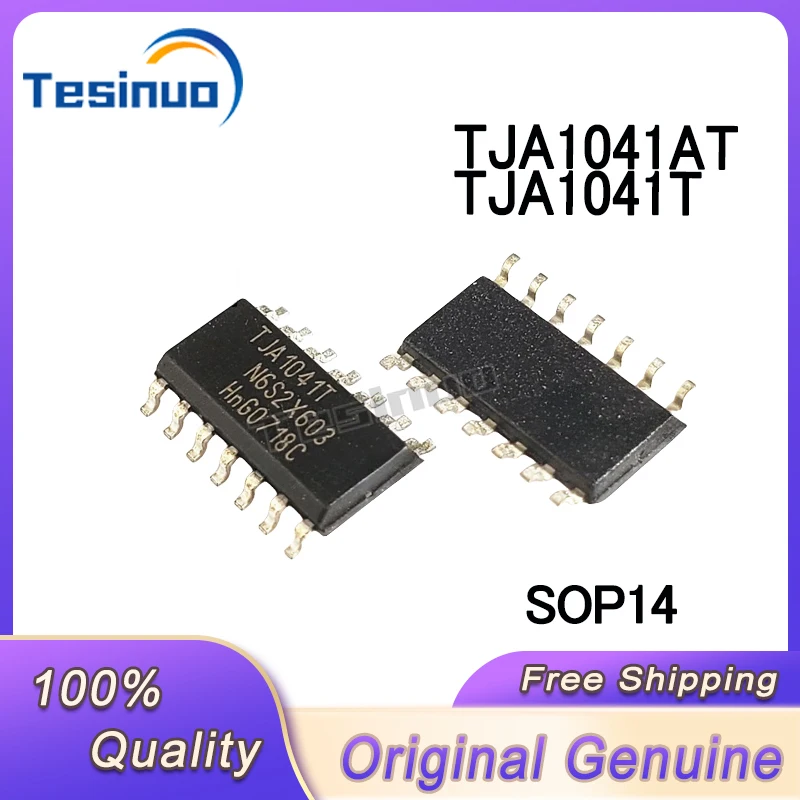 5-PCS-New-Original-TJA1041AT-TJA1041T-TJA1041-SOP14-Automotive-CAN ...