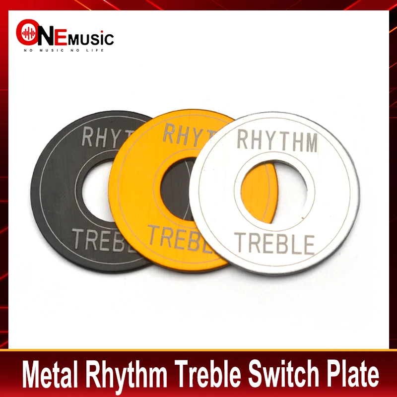 2-6Pcs-Metal-Guitar-Toggle-Switch-Plate-Rhythm-Treble-Washer-Ring ...