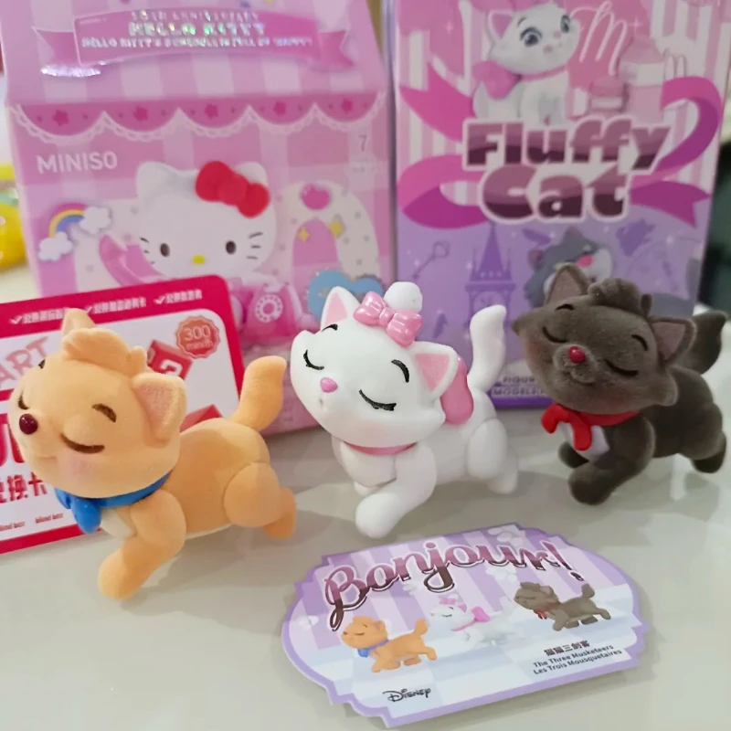MINISO-Caixa-Cega-S-rie-Gato-Fofo-Disney-L-cifer-Marie-Boneca-Figura ...