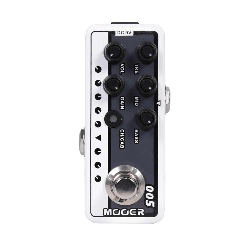 MOOER-005-Guitar-Effect-Pedal-Brown-Sound-3-Digital-Preamp-Electric ...