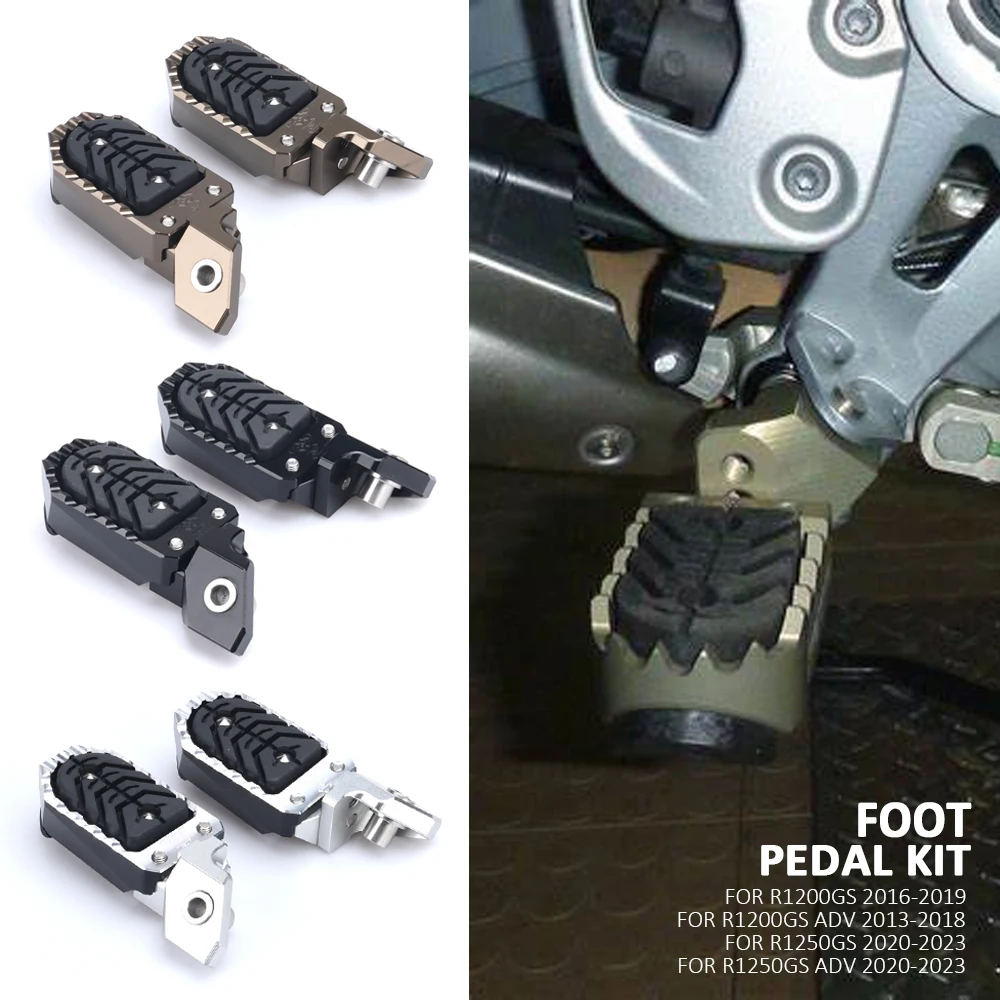 Motorcycle Adjustable Foot Pegs Pedals Rest Footpeg Footrest For BMW ...