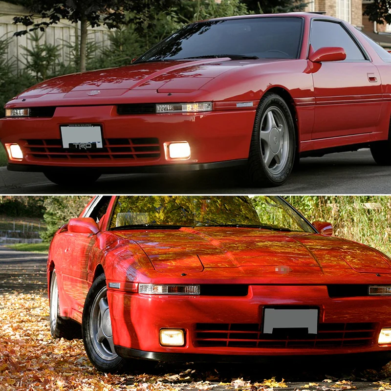 Clear Lens Front Bumper Side Marker Light/Fender Flare Lamp Housings ...