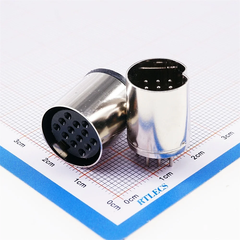 2-10-50-pcs-PCB-Din-Plug-Male-Connector-13-Pin-Female-Socket-Wire ...