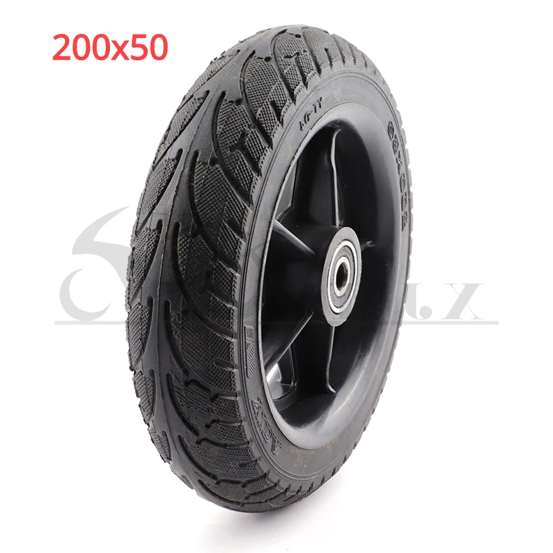 200x50-Solid-Tire-Wheel-for-Electric-Scooter-Balance-Car-8x2-Solid ...