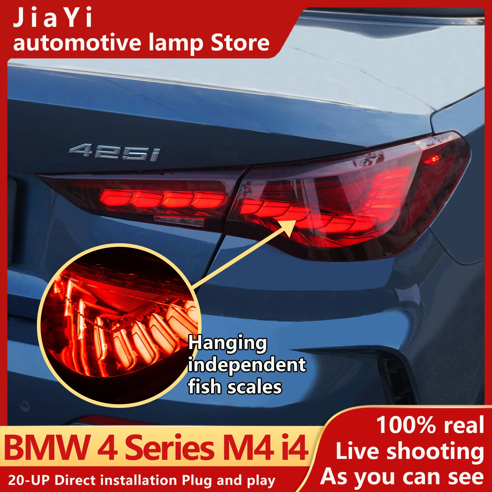 For-4-Series-M4-i4-G22-G23-G82-LED-Running-Light-Sequential-Turn-Light ...