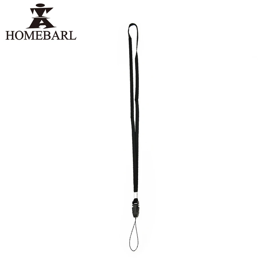 HOMEBARL-45CM-Nylon-Lanyard-Portable-Neck-Cord-Strap-ID-Badge-Mobile ...