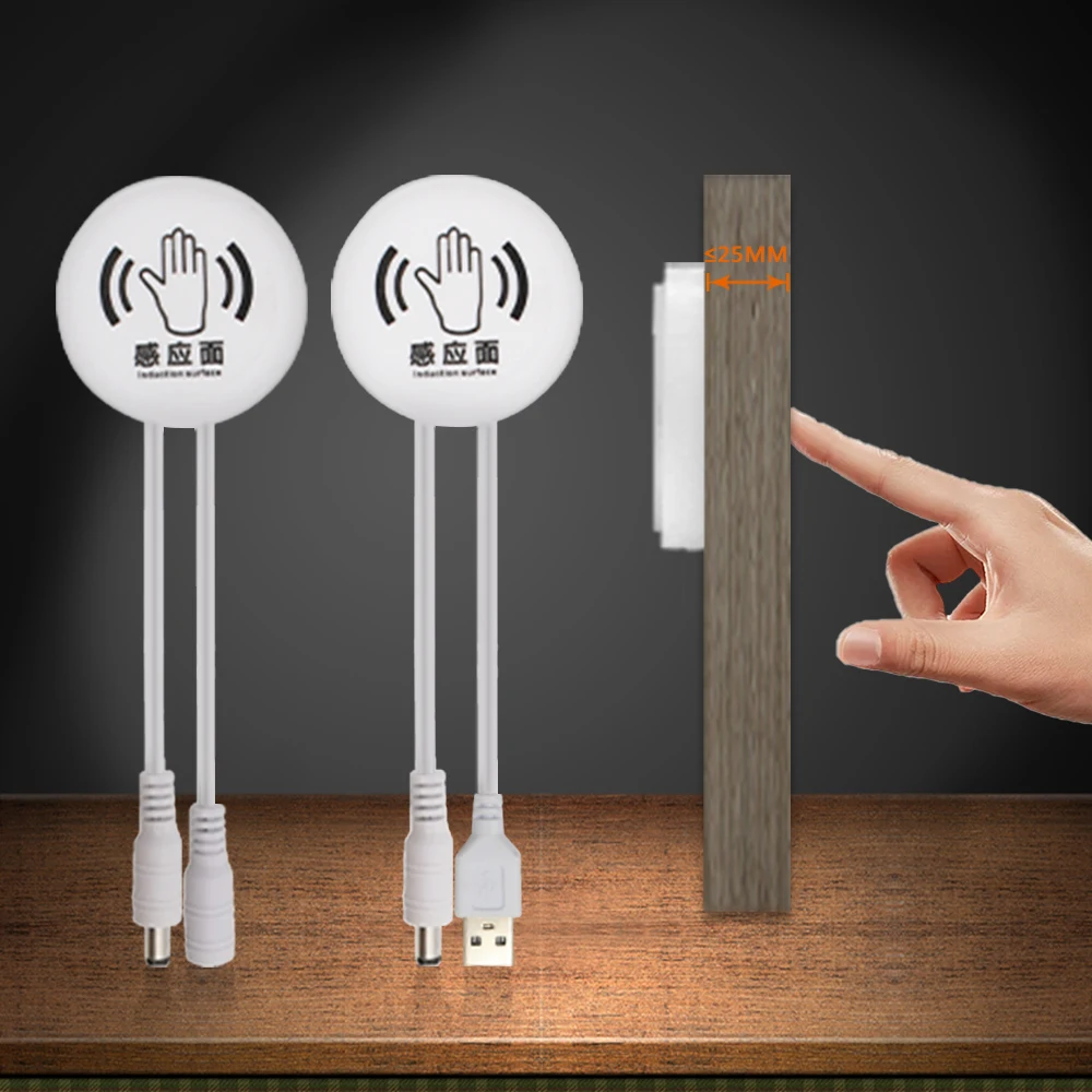 Penetrable-25mm-Wooden-Motion-Sensor-Switch-5V-12V-24V-Hand-Sweep ...