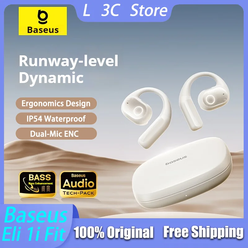 Baseus-Eli-1i-Fit-Open-Aire-TWS-Bluetooth-Earphones-Bone-Conduction-Ear ...