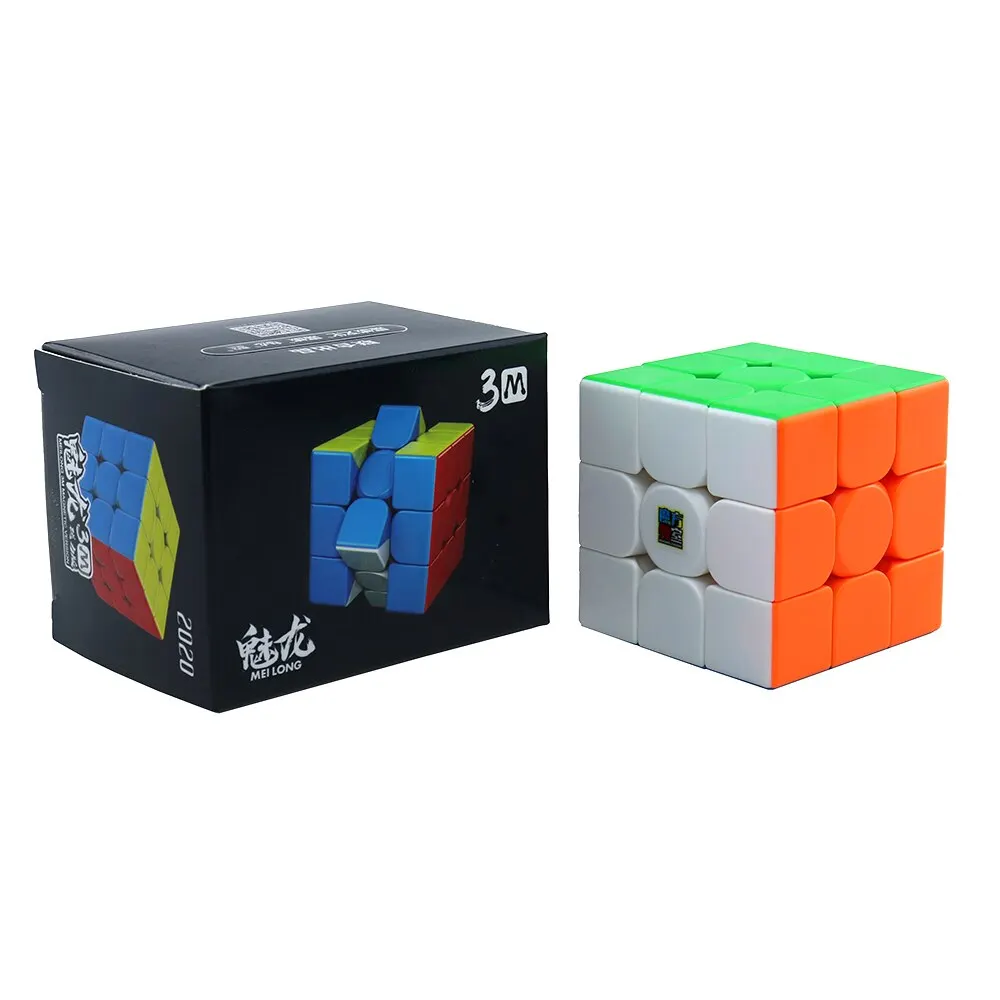 MOYU-Meilong-3x3-M-Magic-Speed-Cube-Profesional-Fidget-Juguetes-Meilong ...