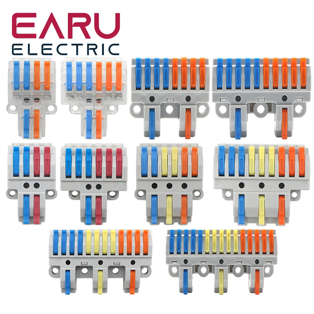 Mini-Multi-In-And-Multi-Out-Quick-Connector-Wire-Compact-Conductor ...