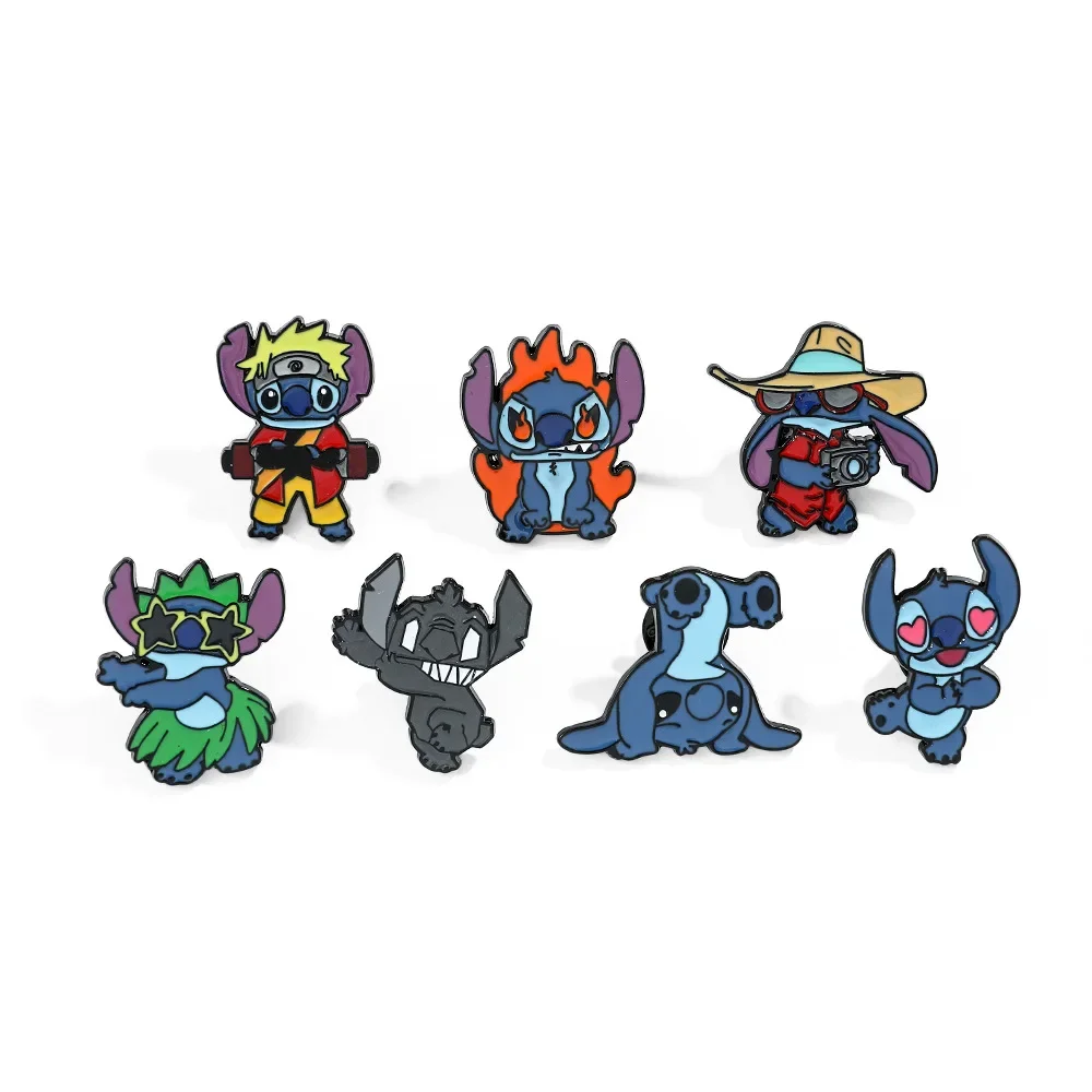Cartoon-Creative-Personalized-Funny-Stitch-Brooch-Stitch-Angry-Grass ...