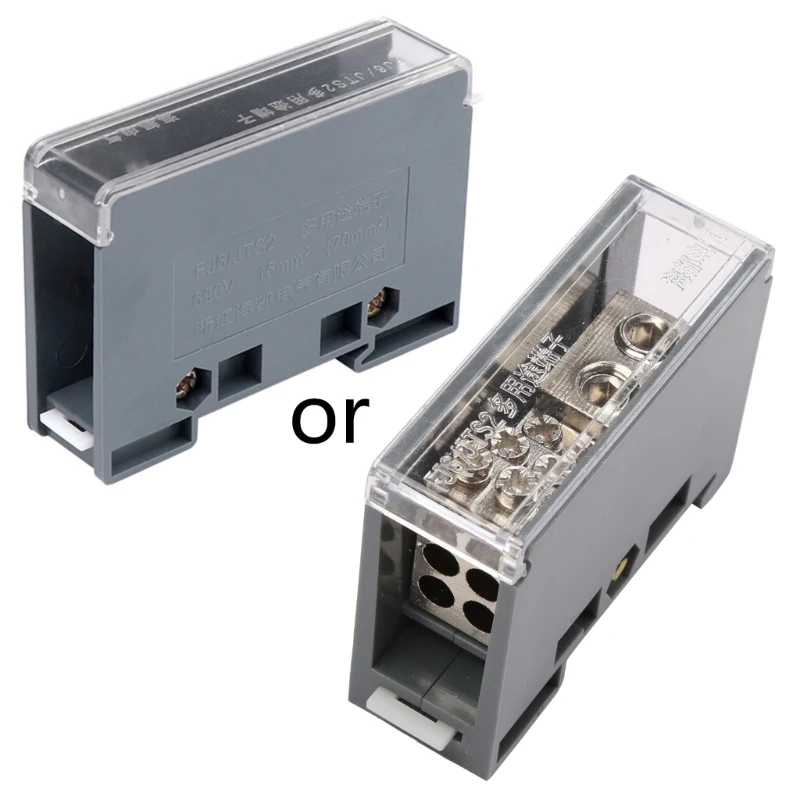 150A-200A-Din-Rail-Terminal-Block-Distribution-Box-One-in-Multiple-out ...