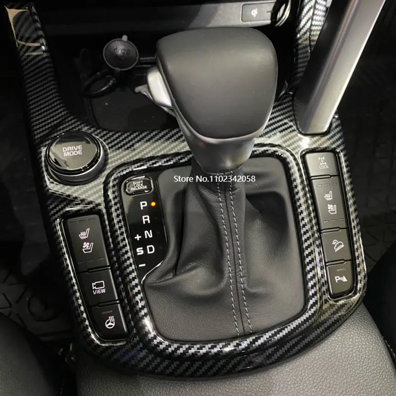 Cubierta-decorativa-de-fibra-de-carbono-ABS-para-Kia-Seltos-accesorios ...