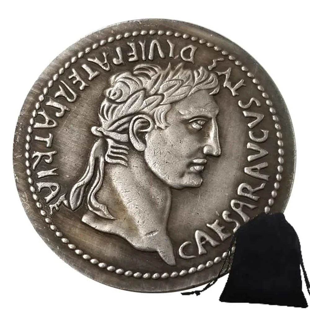 Luxury-Roman-Art-Coin-Lucky-Challenge-Pocket-Coin-Philosopher-King-Coin ...
