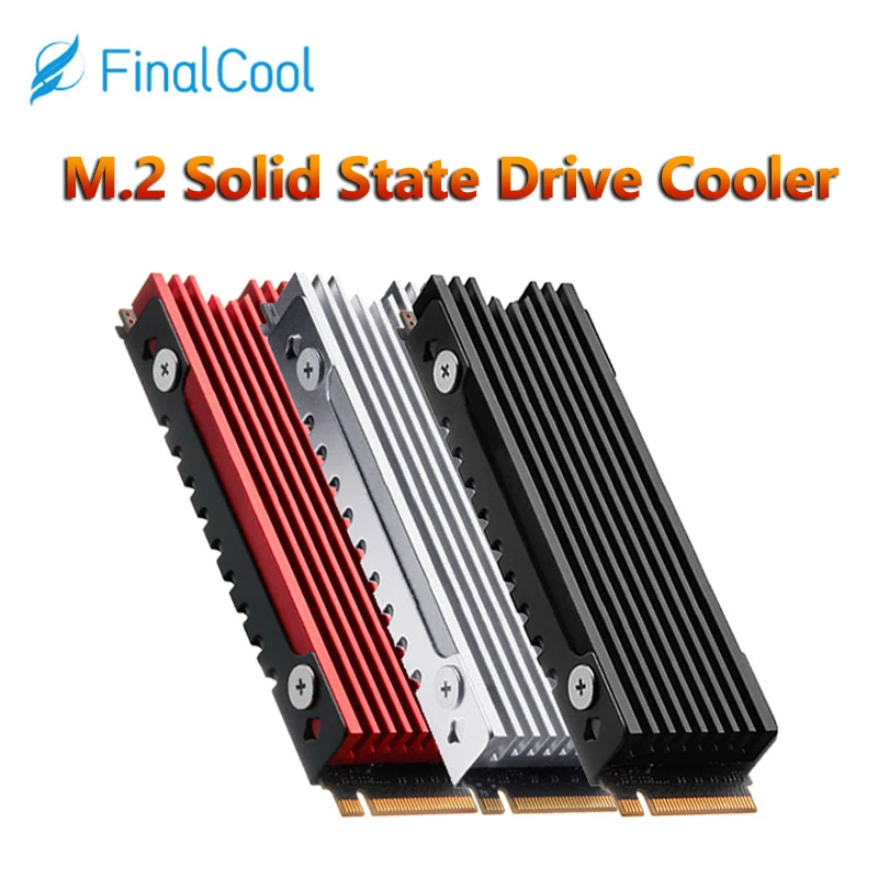 FinalCool-M-2-NVMe-SSD-Heatsink-M2-2280-Solid-State-Hard-Disk-Heat-Sink ...
