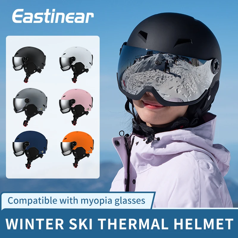 Eastinear-Men-s-and-Women-s-Thermal-Ski-Helmet-Ultra-light-High-Quality ...