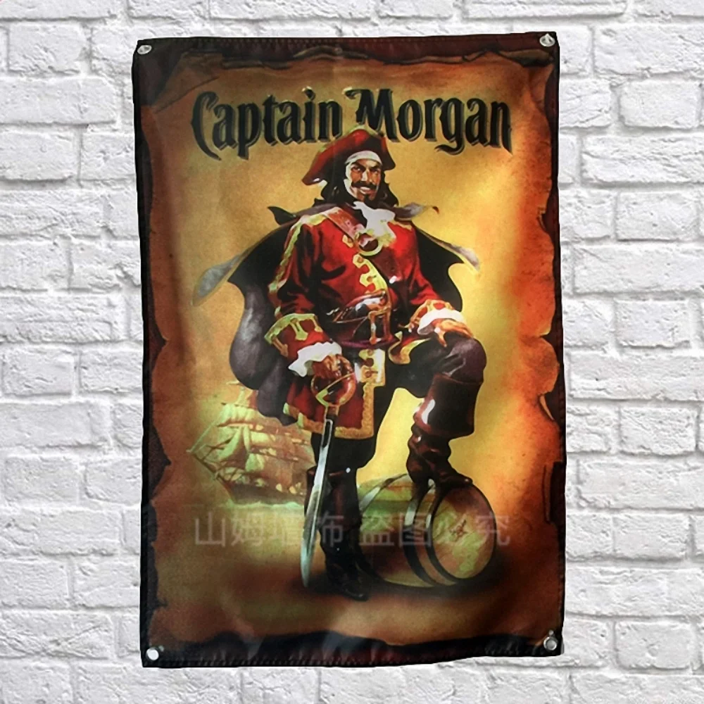 Captain-Morgan-Poster-Scrolls-Bar-Pub-Club-Man-Cave-Indoor-Home ...