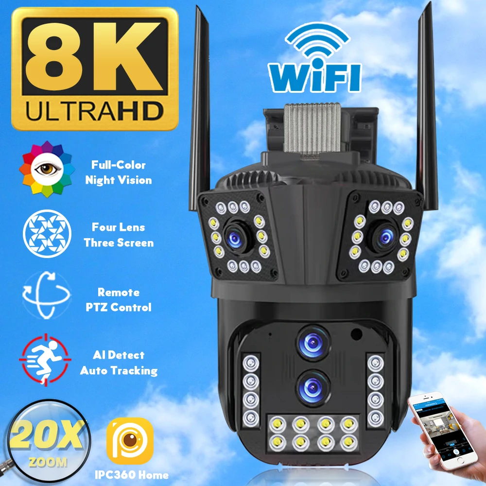 16MP-8K-Surveillance-Camera-WiFi-CCTV-10X-Zoom-Wireless-Outdoor ...